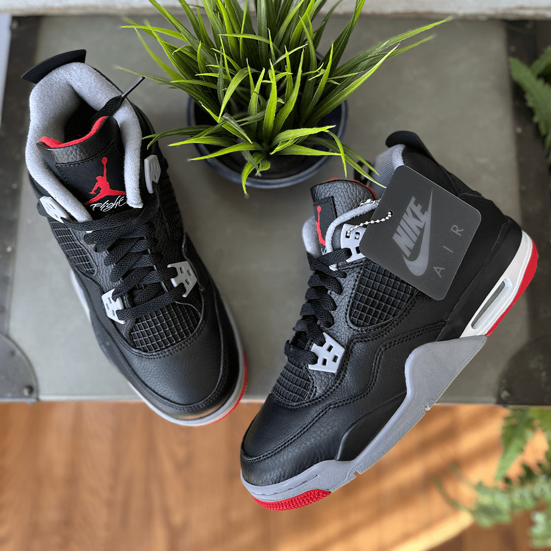 Jordan 4 Bred Reimagined & Outfits – Lilac Blonde