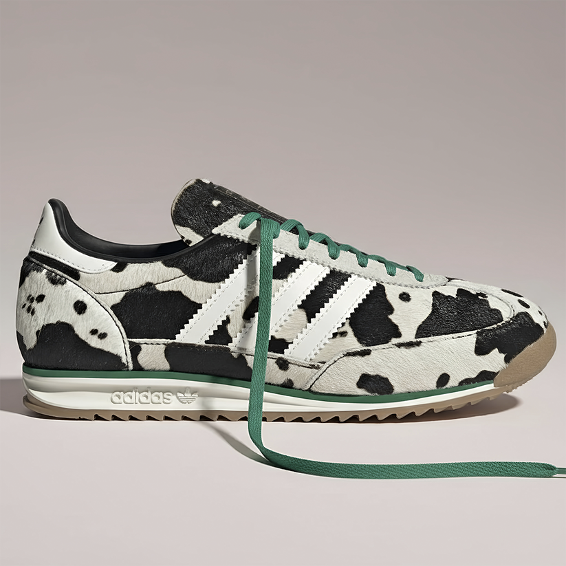 adidas SL 72 OG Cow Print Black White Women's – Lilac Blonde